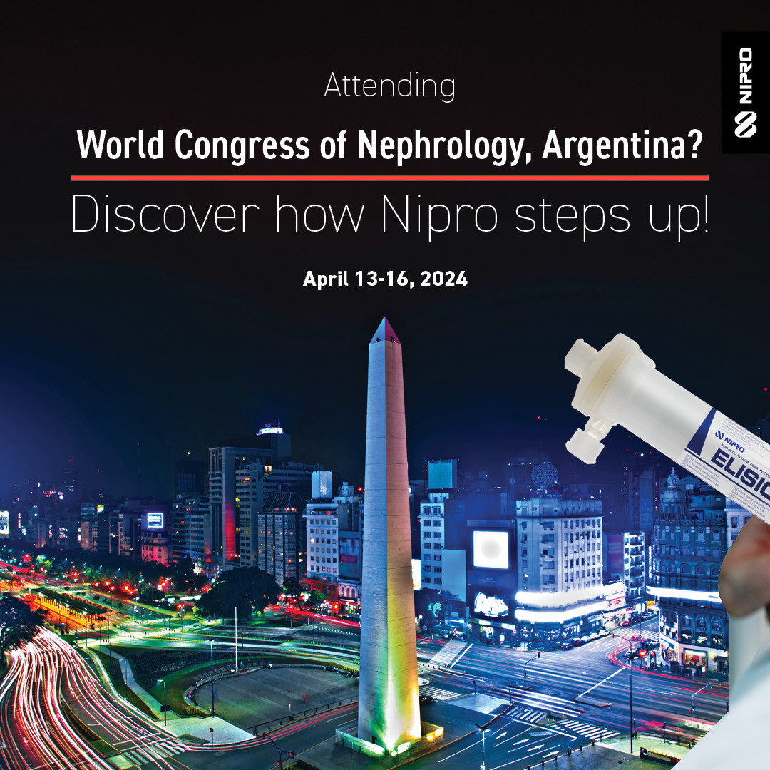 Welcome to the WCN (World Congress of Nephrology) with Nipro